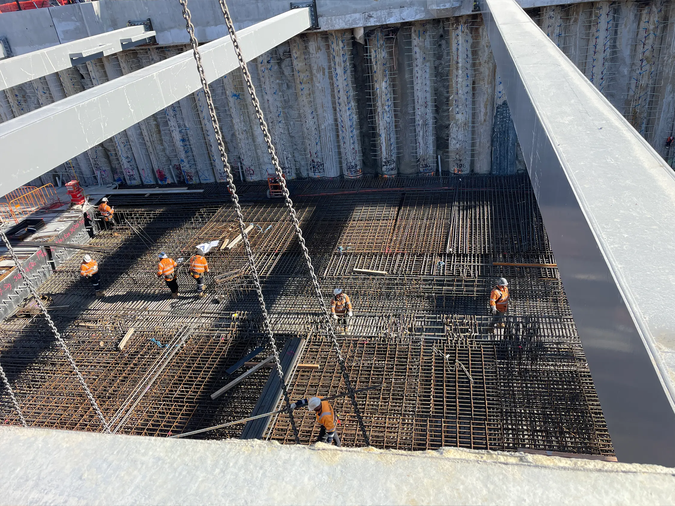 Steel Fixing Projects From QA Construction