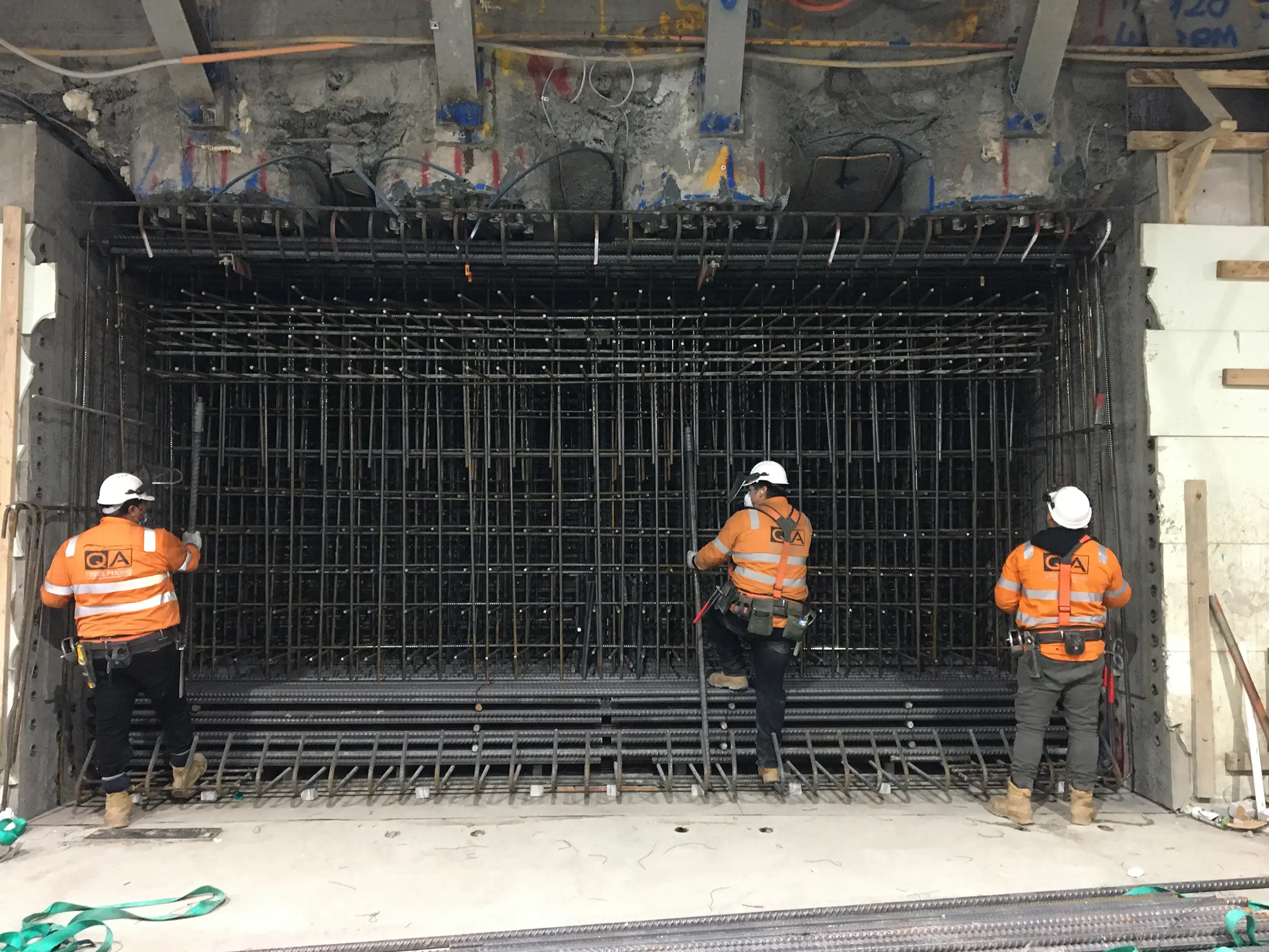 Steel Fixing Projects From QA Construction